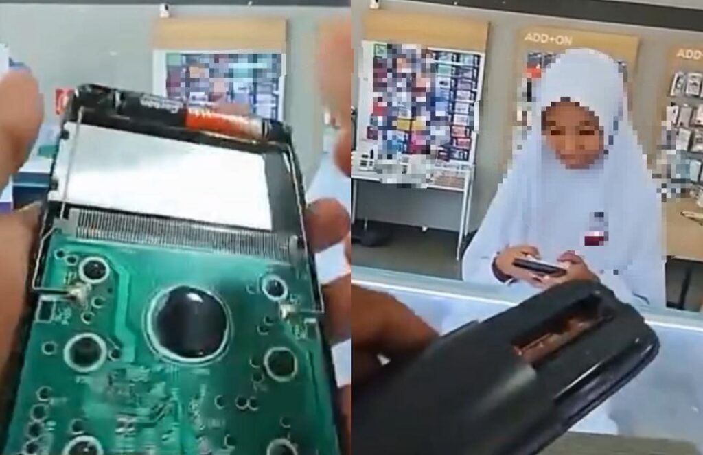 Caj RM30, tapi tukar bateri kalkulator pelanggan dengan remote kedai ...