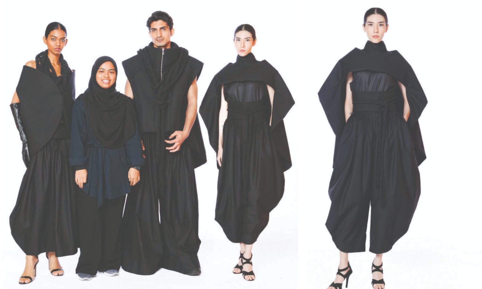 Kimono gothic konsep dualiti Ummi Azizah - Kosmo Digital