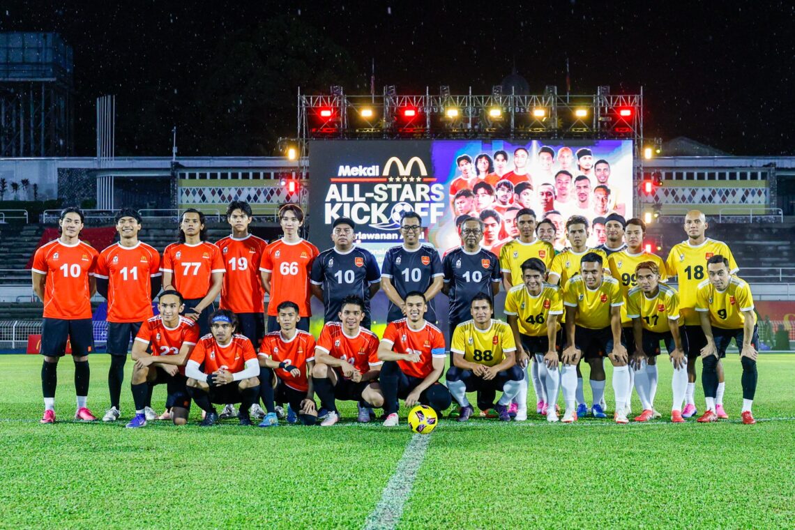 Malaysia All Stars ungguli perlawanan amal di Stadium Merdeka