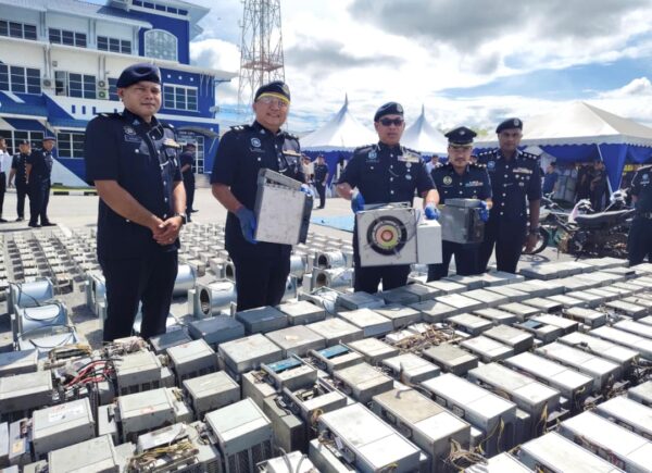 Parang panjang, mesin bitcoin antara dilupuskan IPD Perak Tengah ...