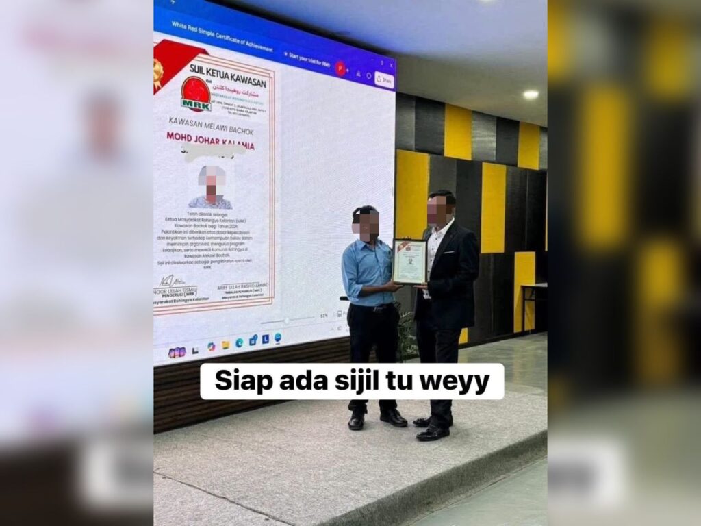 Lantikan ketua masyarakat Rohingya di Kelantan tidak berdaftar PBT ...