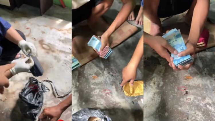 3 beradik jumpa plastik hitam penuh wang - Kosmo Digital